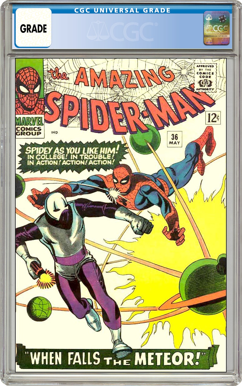 Marvel Amazing Spider-Man #36 (1st App. of the Looter) Comic Book CGC ...