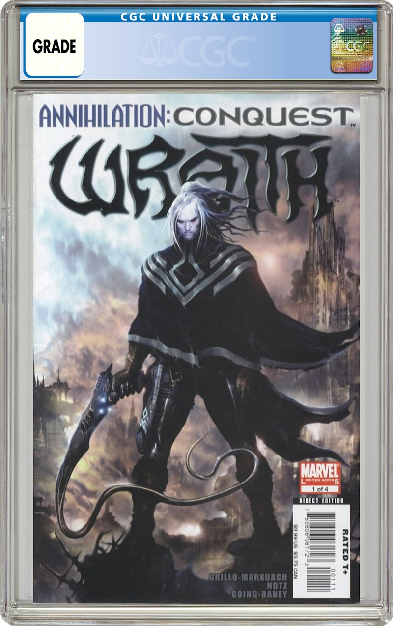 Marvel Annihilation Conquest Wraith (2007) #1 Comic Book CGC Graded - US
