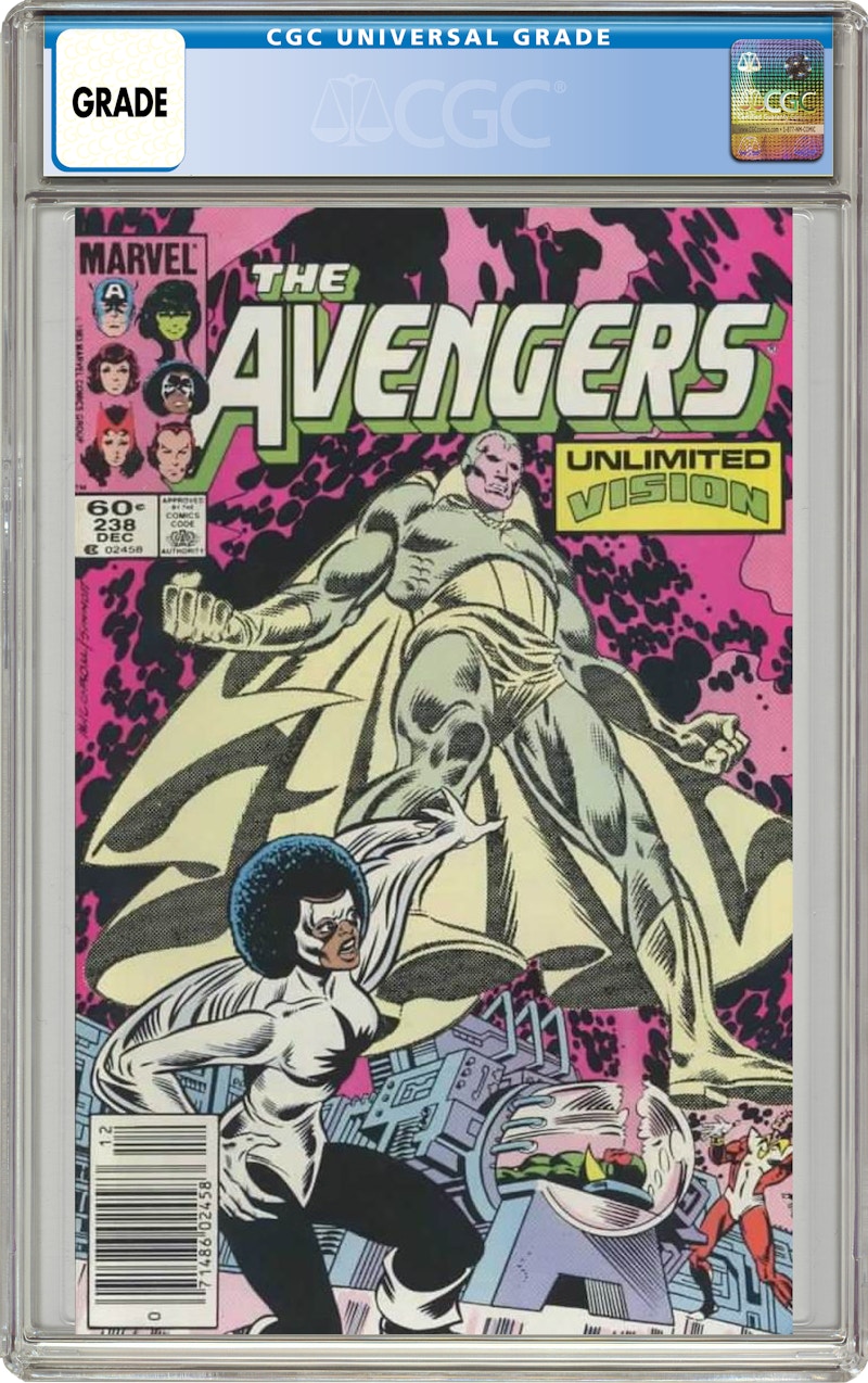 Marvel Avengers (1963 1st Series) #238 Comic Book CGC Graded - US