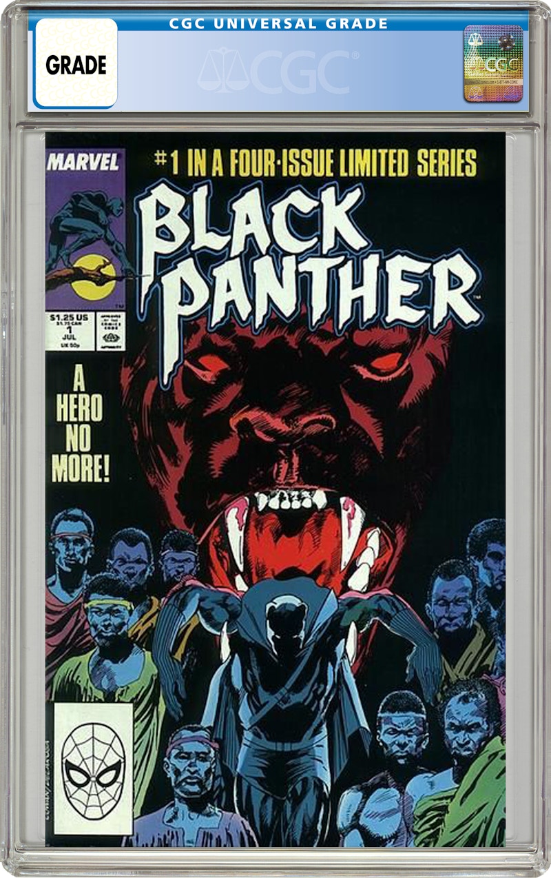 Marvel Black Panther (1988 Marvel Mini-Series) #1 Comic Book CGC Graded ...