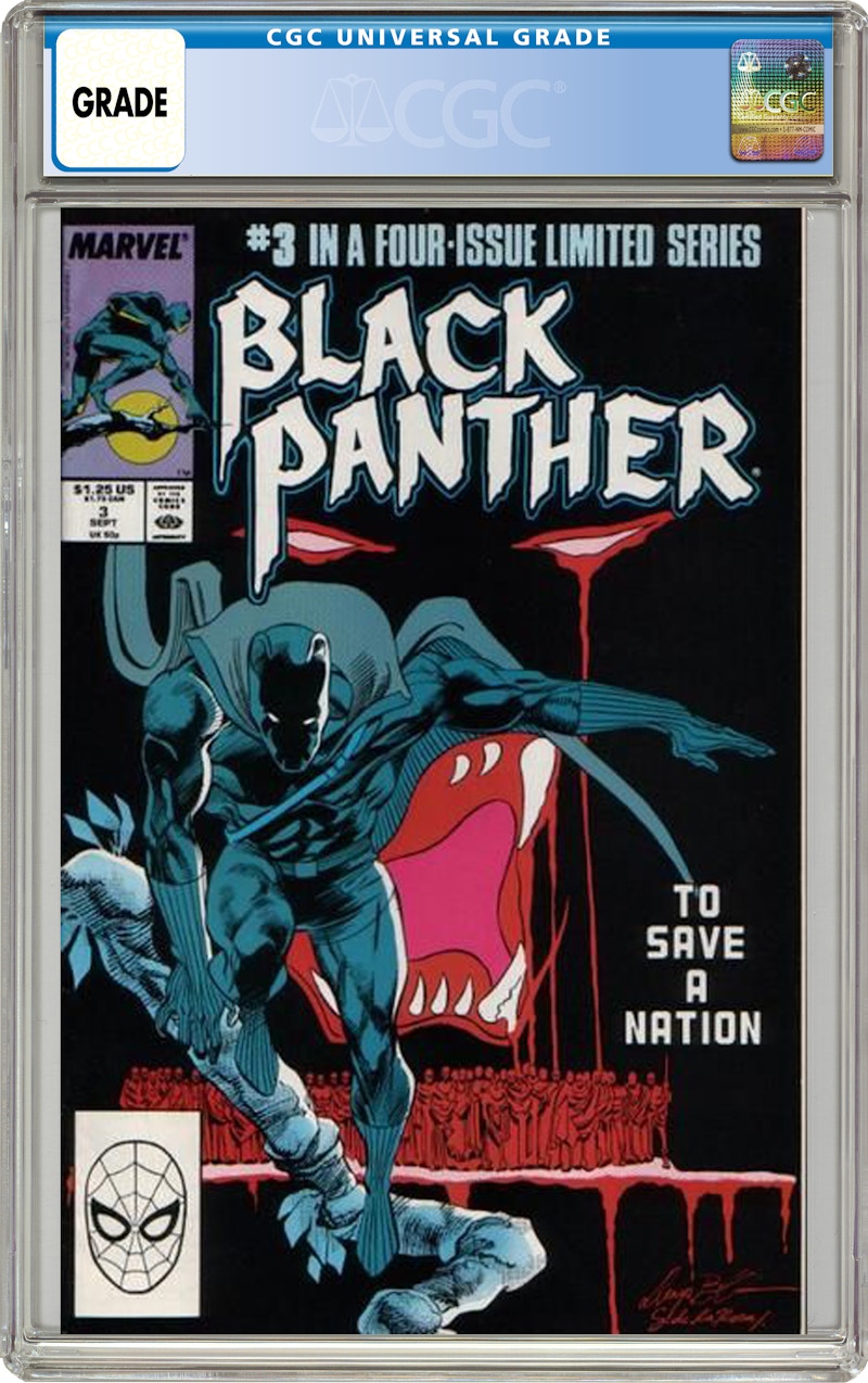 Marvel Black Panther (1988 Marvel Mini-Series) #3 Comic Book CGC Graded ...