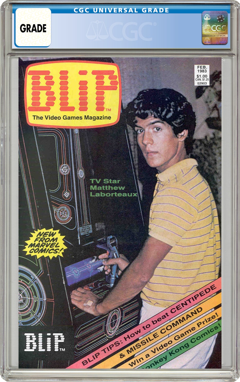 Marvel Blip (1983 Marvel) #1 Comic Book CGC Graded - GB