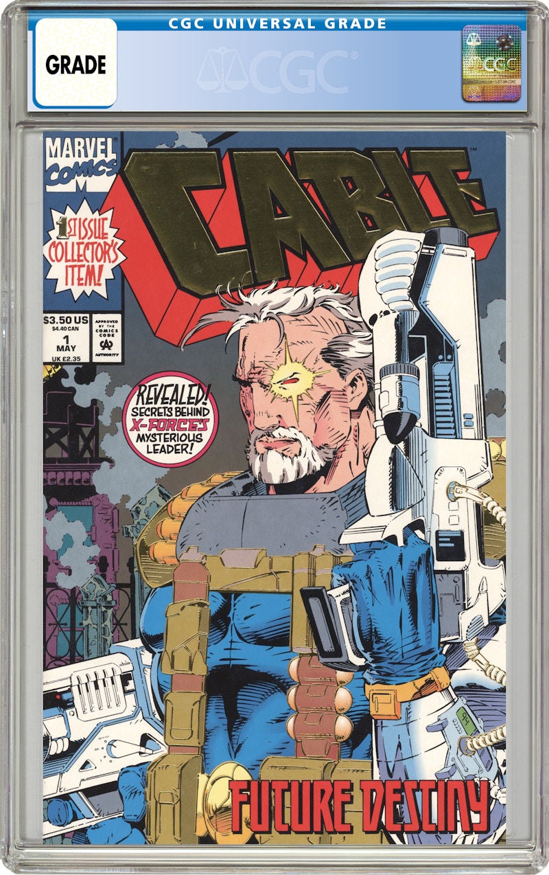 Marvel Cable (1993 1st Series) #1 Comic Book CGC Graded - GB
