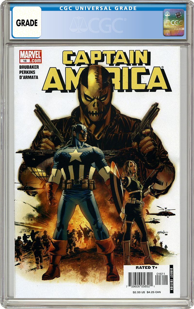 Marvel Captain America (2004 5th Series) #16 Comic Book CGC Graded - US