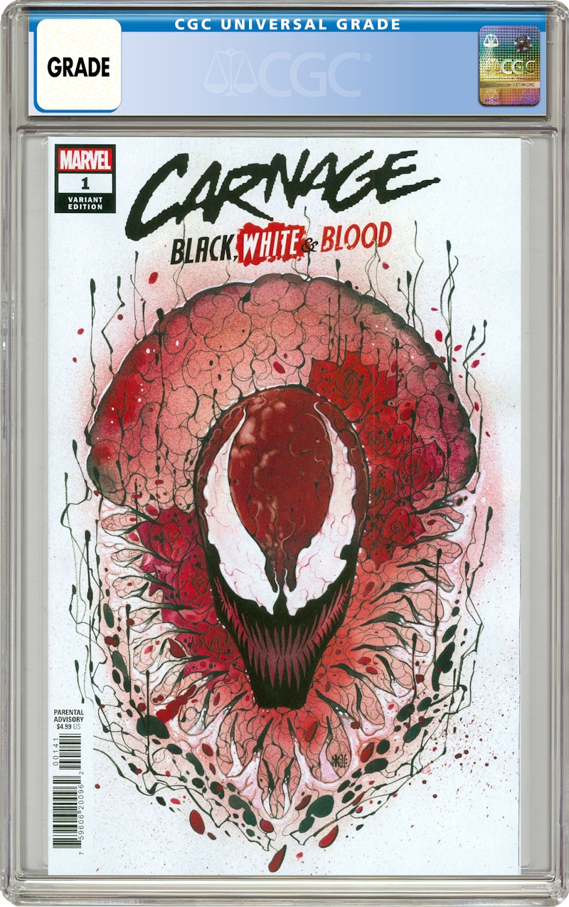 Marvel Carnage Black, White and Blood (2021 Marvel) #1D Comic Book CGC ...