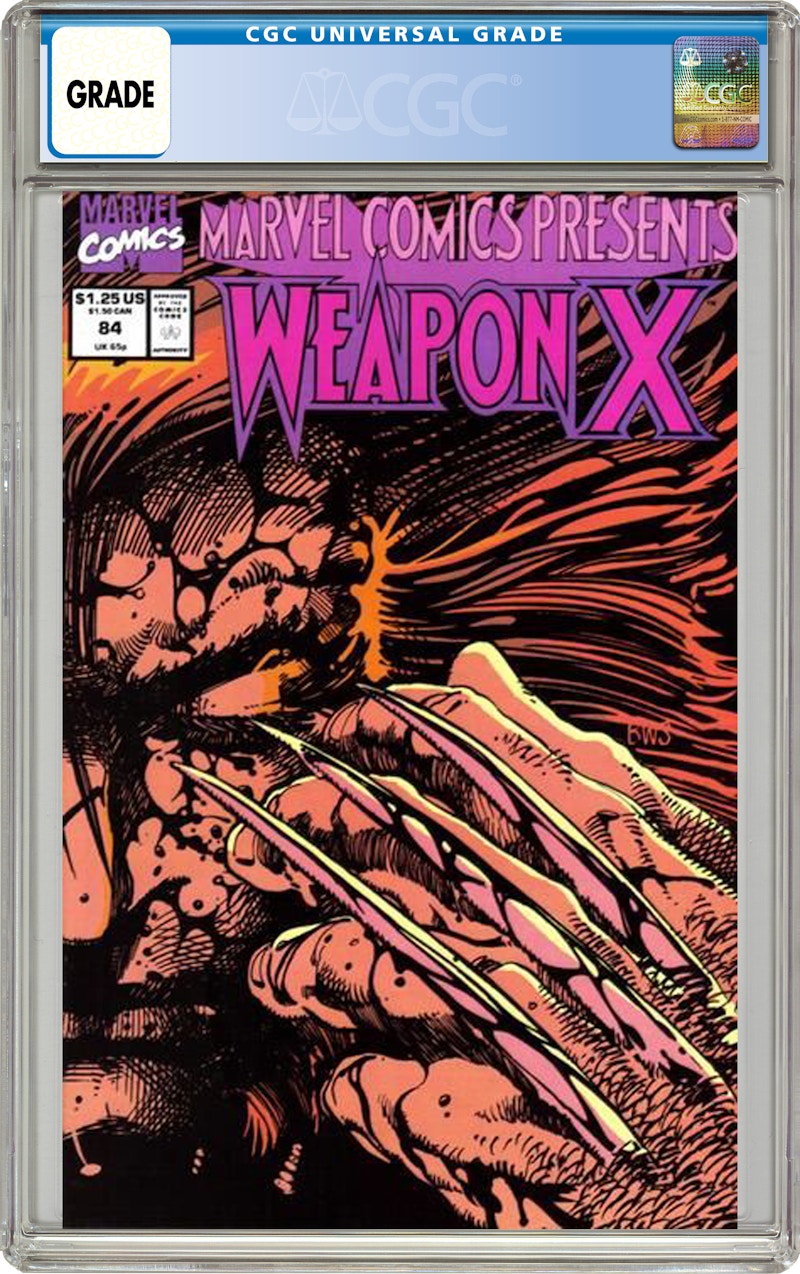 Marvel Comics Presents (1988) #84 Comic Book CGC Graded - ES