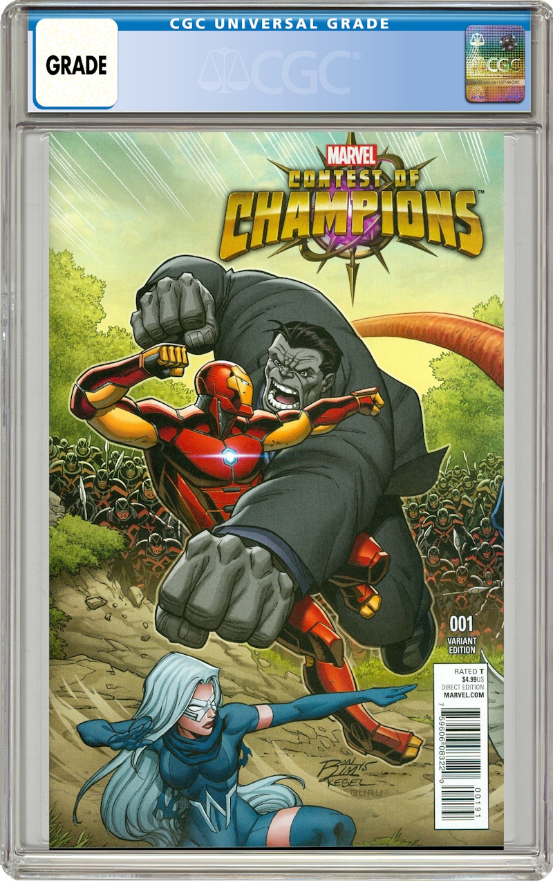 Marvel Contest of Champions (2015) #1D Comic Book CGC Graded - US