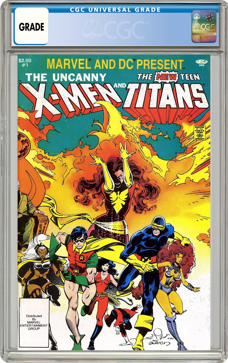Marvel/DC Marvel and DC Present Uncanny X-Men and New Teen Titans (1982 ...