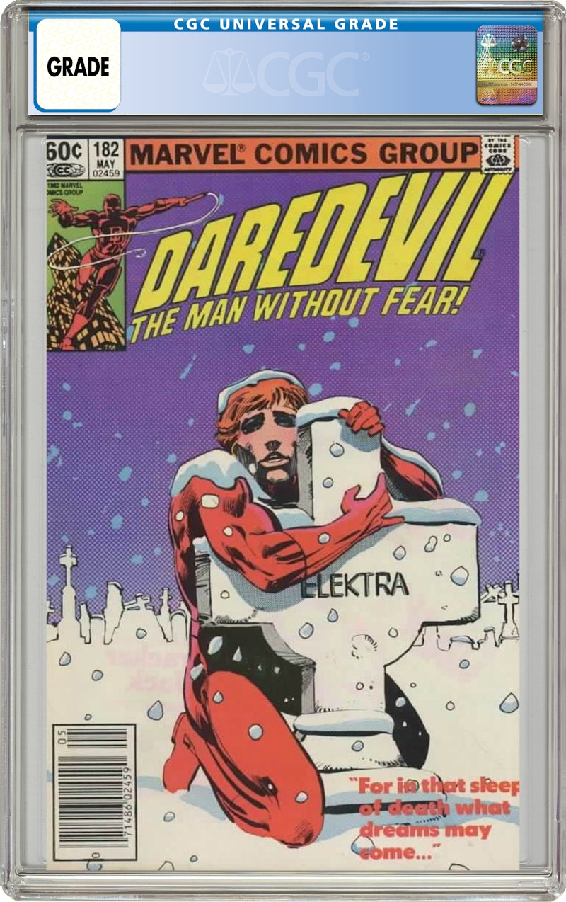 Marvel Daredevil (1964 1st Series) #182 Comic Book CGC Graded - US