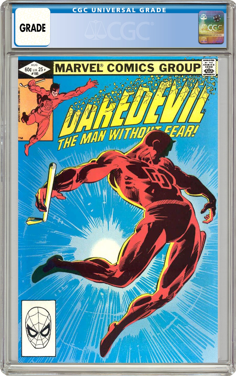 Marvel Daredevil (1964 1st Series) #185 Comic Book CGC Graded - US