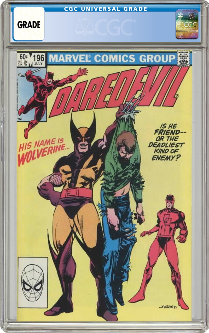 Marvel Daredevil (1964 1st Series) #196 Comic Book CGC Graded - US