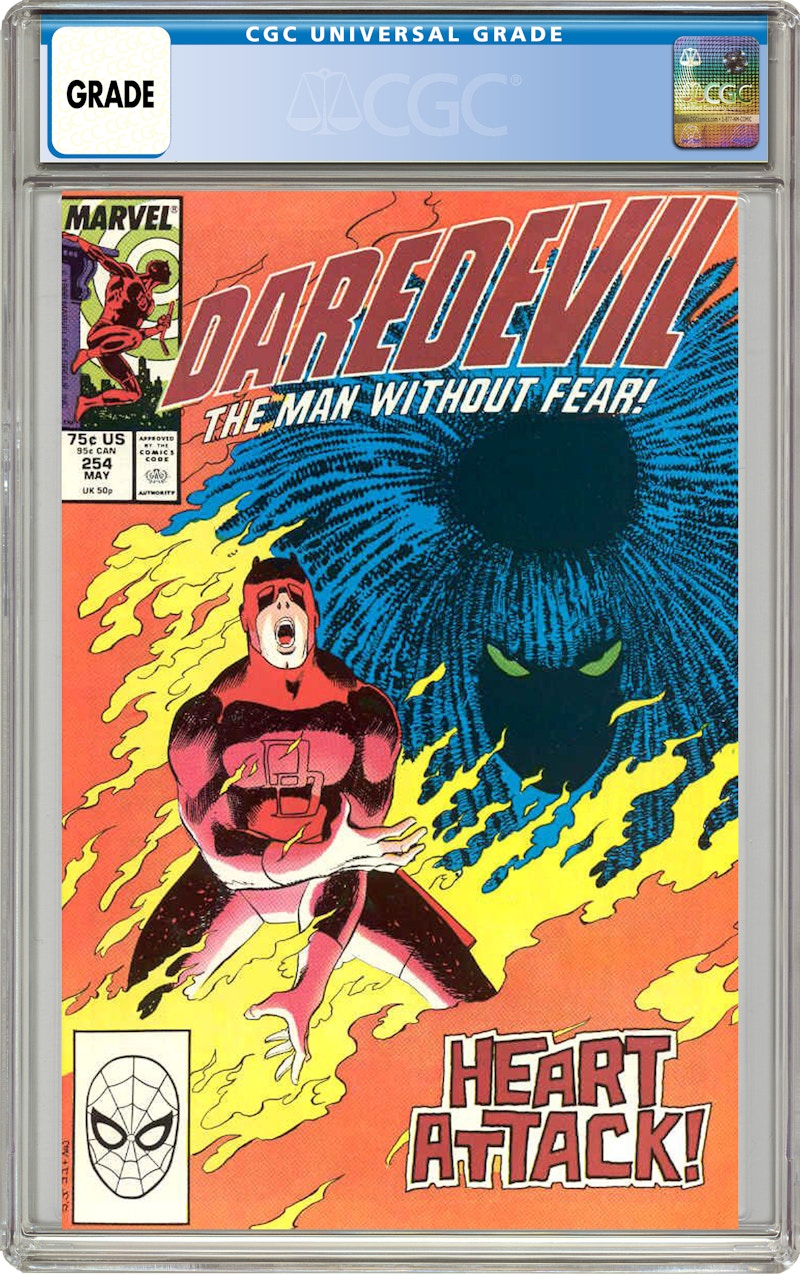 Marvel Daredevil (1964 1st Series) #254 Comic Book CGC Graded - US