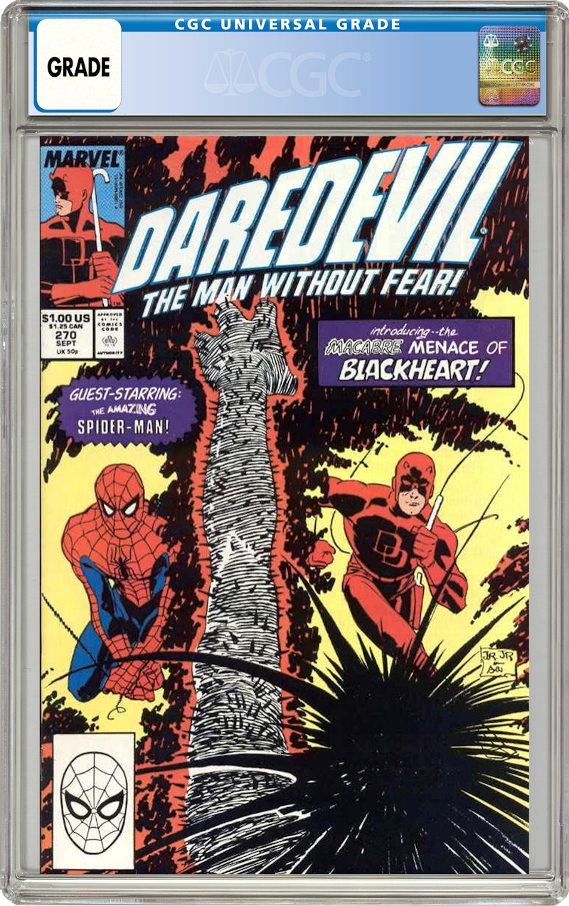 Marvel Daredevil (1964 1st Series) #270 Comic Book CGC Graded - US