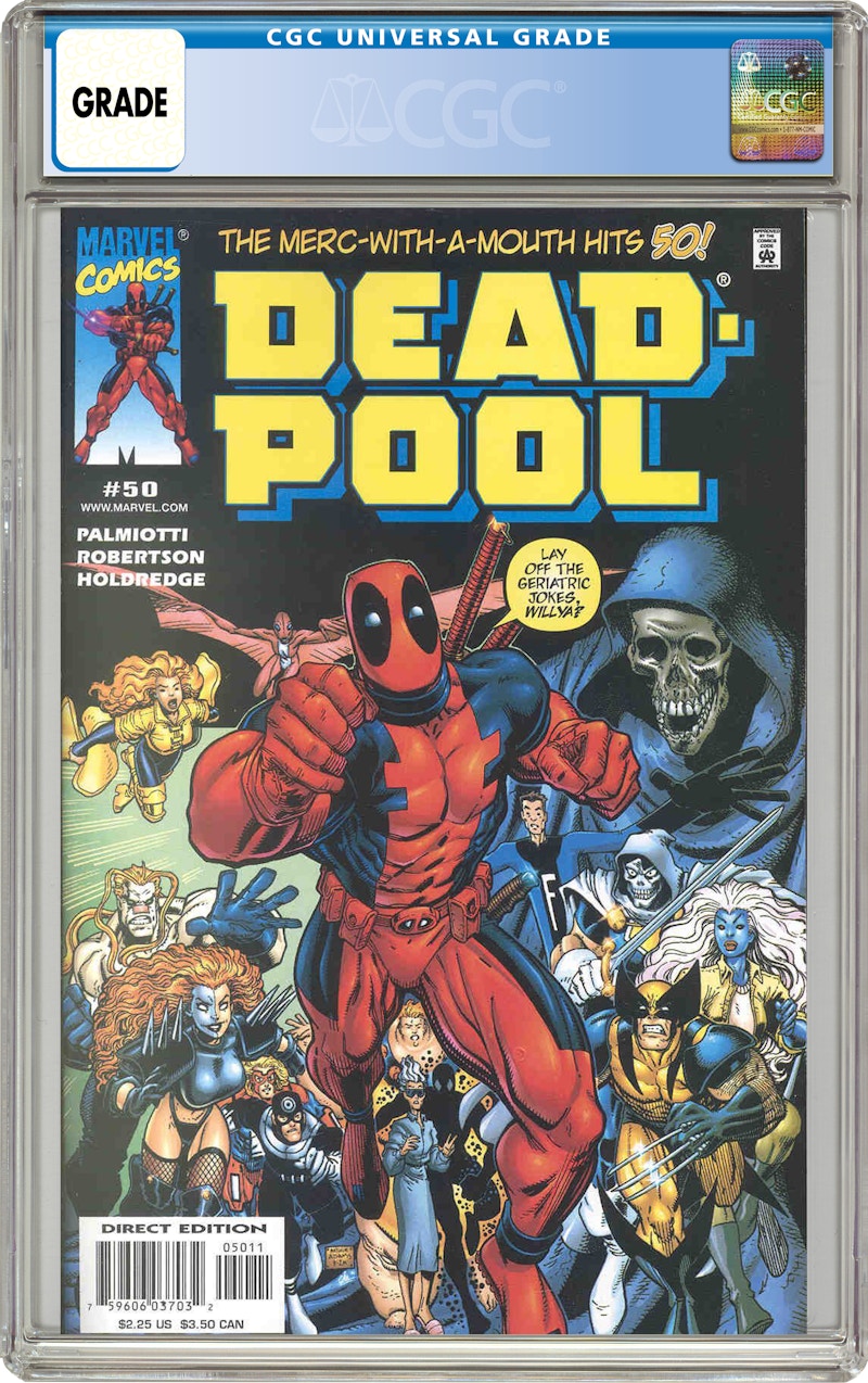 Marvel Deadpool (1997 1st Series) #50 Comic Book CGC Graded - US
