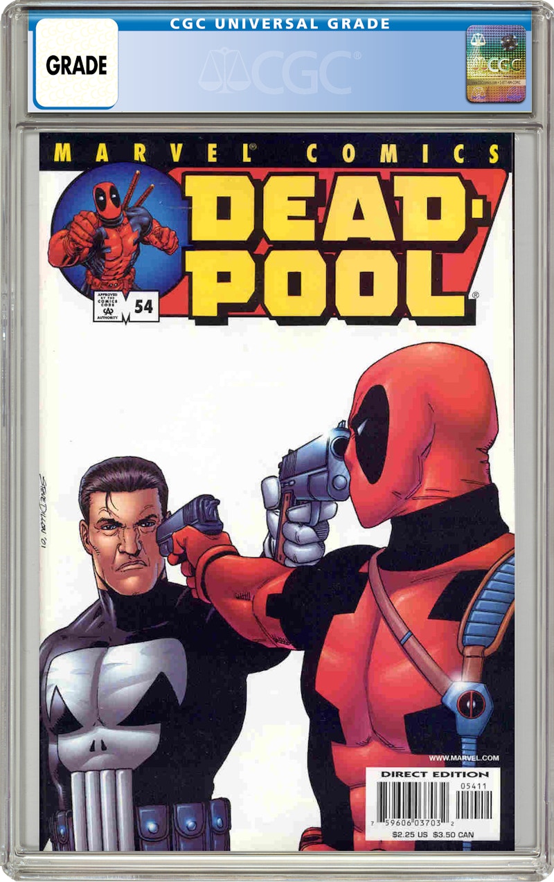 Marvel Deadpool (1997 1st Series) #54 Comic Book CGC Graded - JP