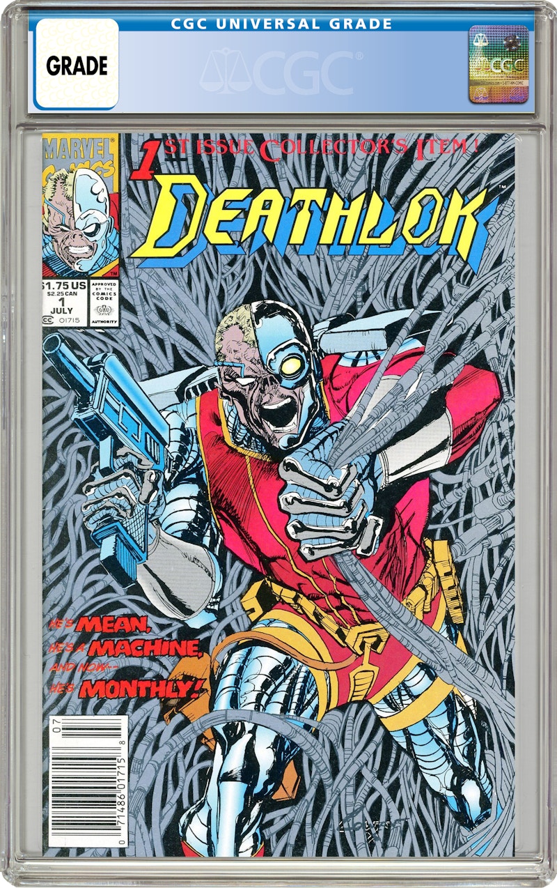 Marvel Deathlok (1991 1st Series) #1A Comic Book CGC Graded - US