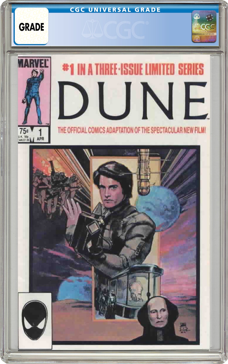 Marvel Dune (1985 Marvel) #1 Comic Book CGC Graded - US