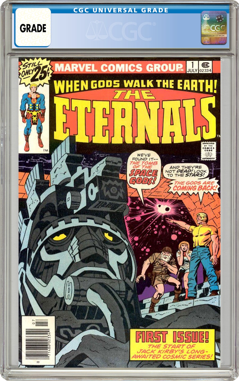 Marvel Eternals #1 Comic Book CGC Graded - US