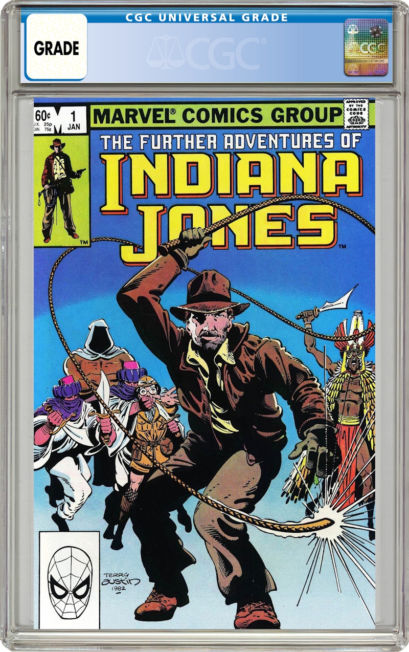 Marvel Further Adventures of Indiana Jones (1983) #1 Comic Book CGC ...