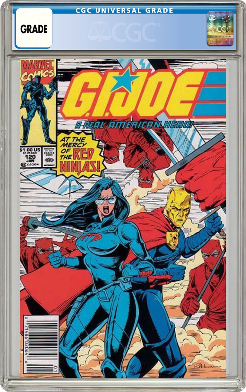 Marvel GI Joe (1982 Marvel) #120 Comic Book CGC Graded - US