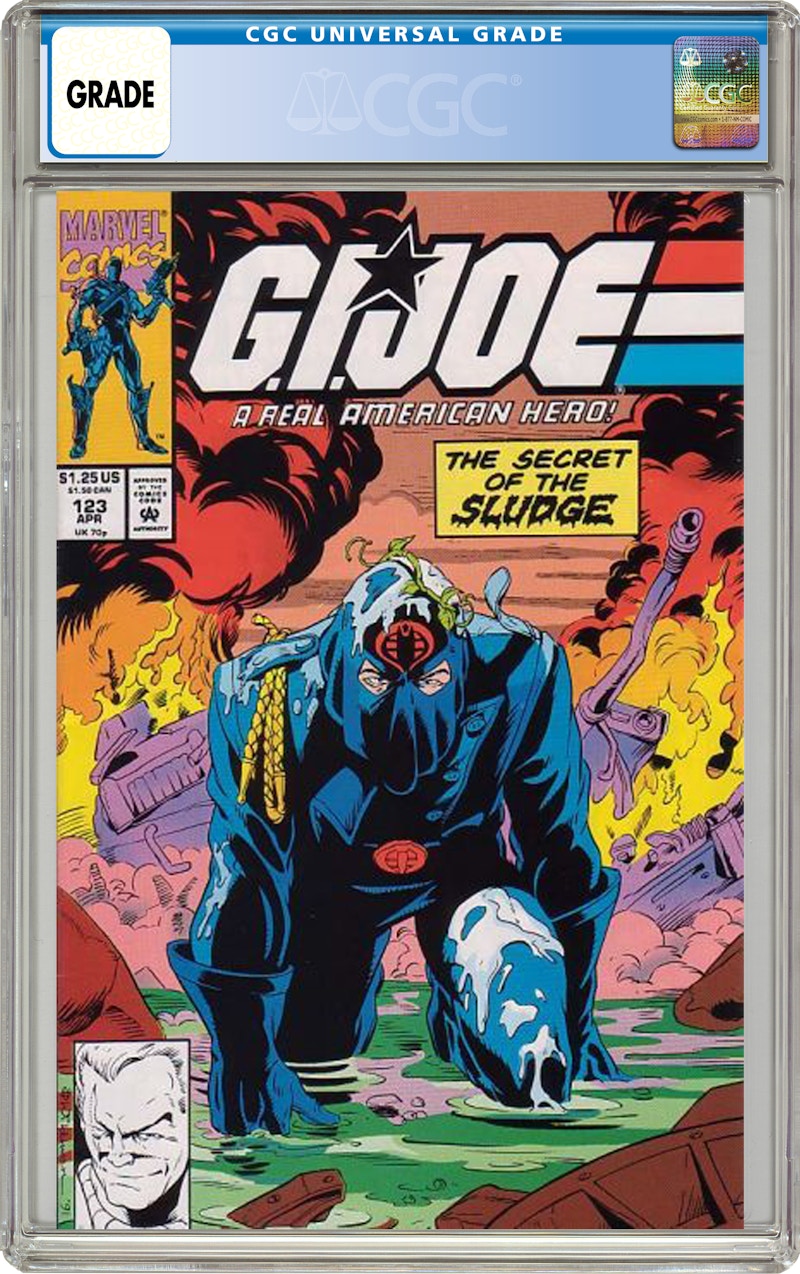 Marvel GI Joe (1982 Marvel) #123 Comic Book CGC Graded - US