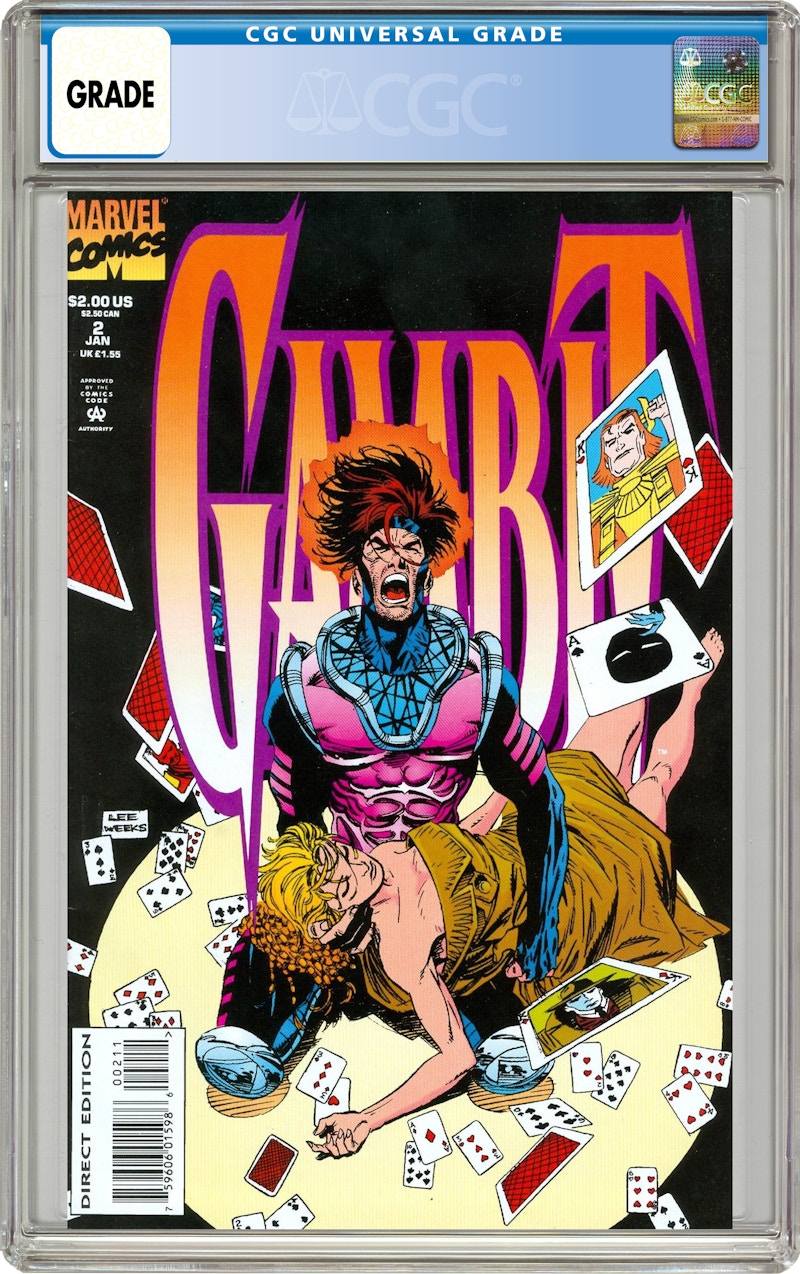Marvel Gambit (1993 1st Series Marvel) #2 Comic Book CGC Graded - MX