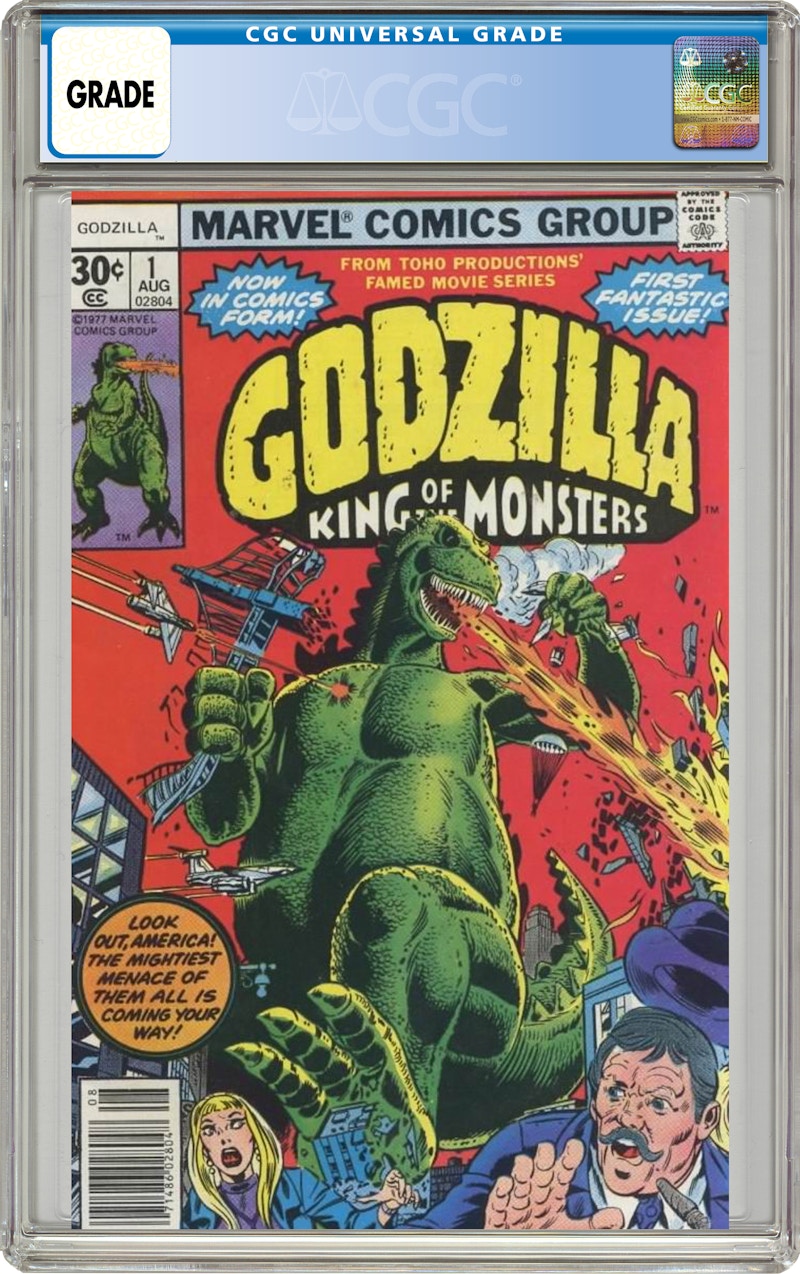 Marvel Godzilla #1 Comic Book CGC Graded