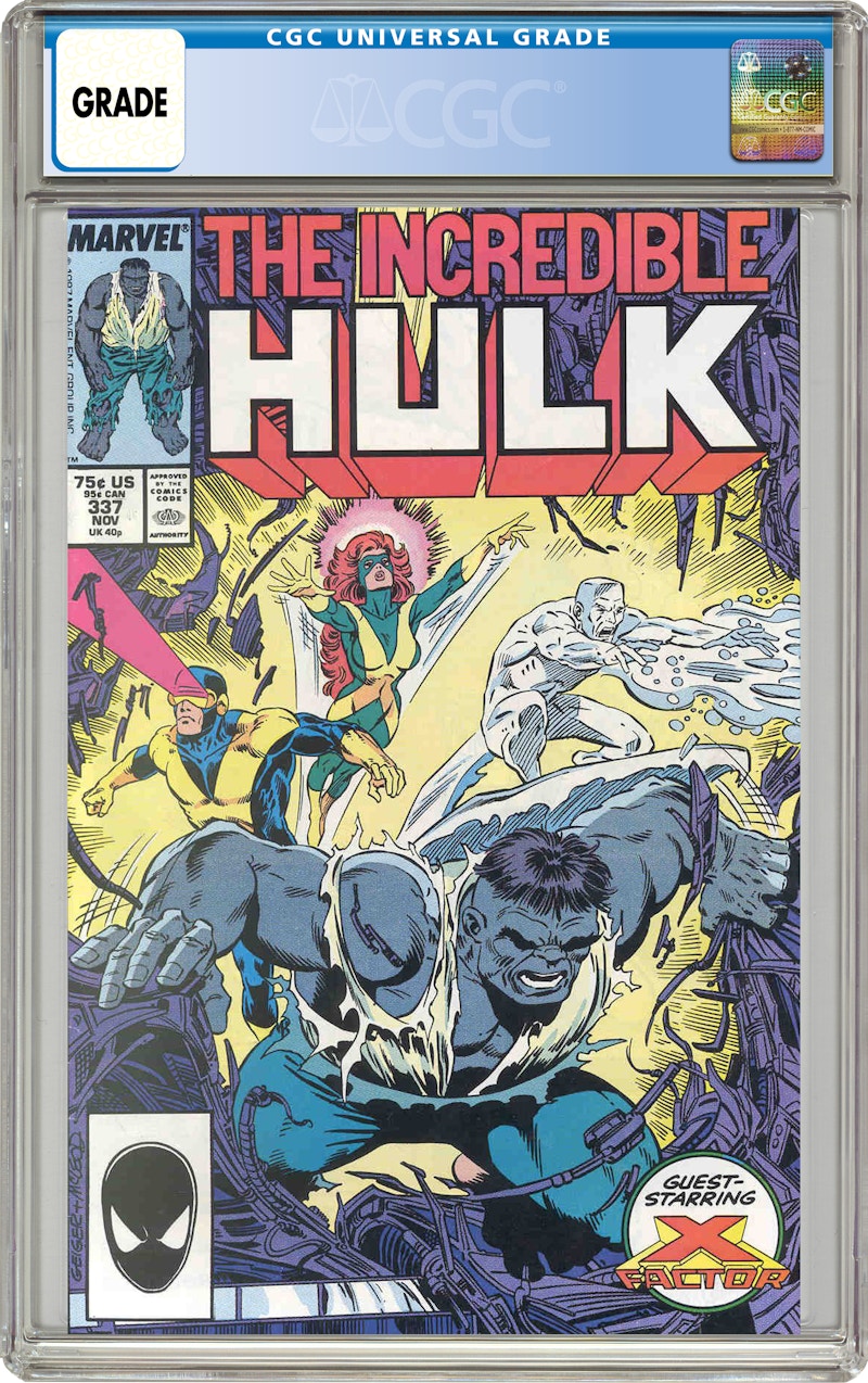 Marvel Incredible Hulk (1962 Marvel 1st Series) #337 Comic Book CGC ...