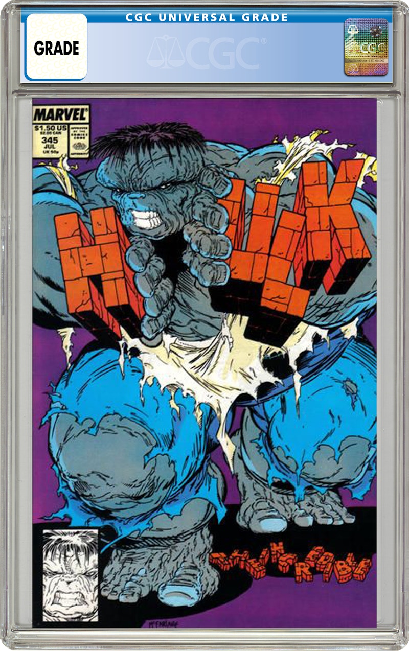 Marvel Incredible Hulk (1962 Marvel 1st Series) #345 Comic Book CGC ...