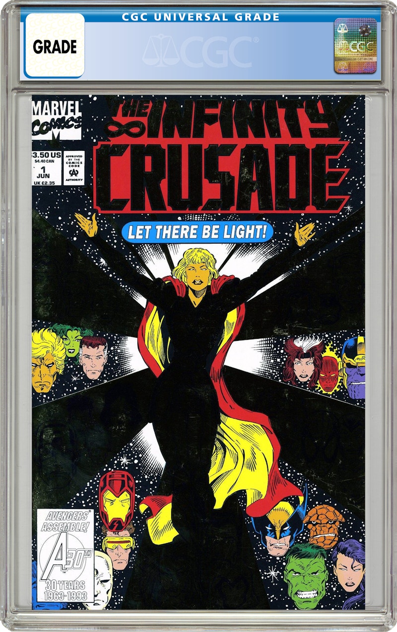 Marvel Infinity Crusade (1993 Marvel) #1A Comic Book CGC Graded - US