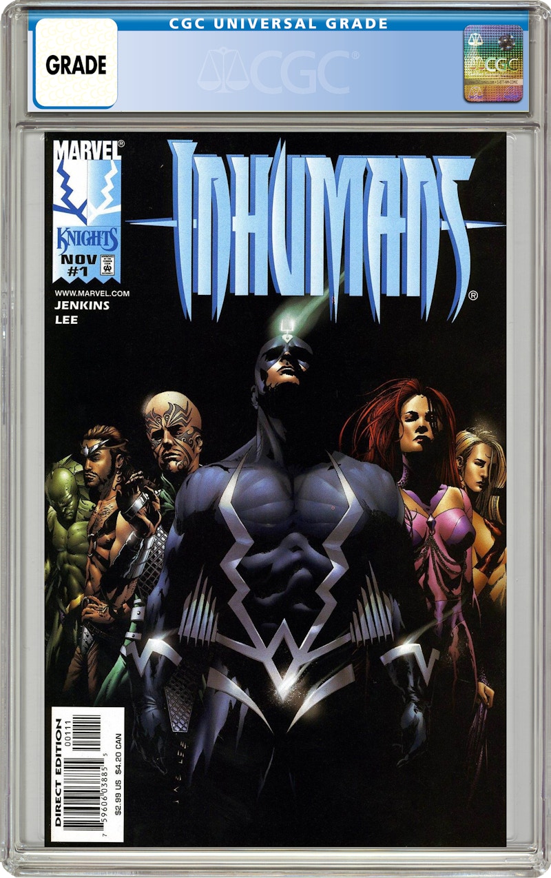 Marvel Inhumans (1998 2nd Series) #1A Comic Book CGC Graded - US
