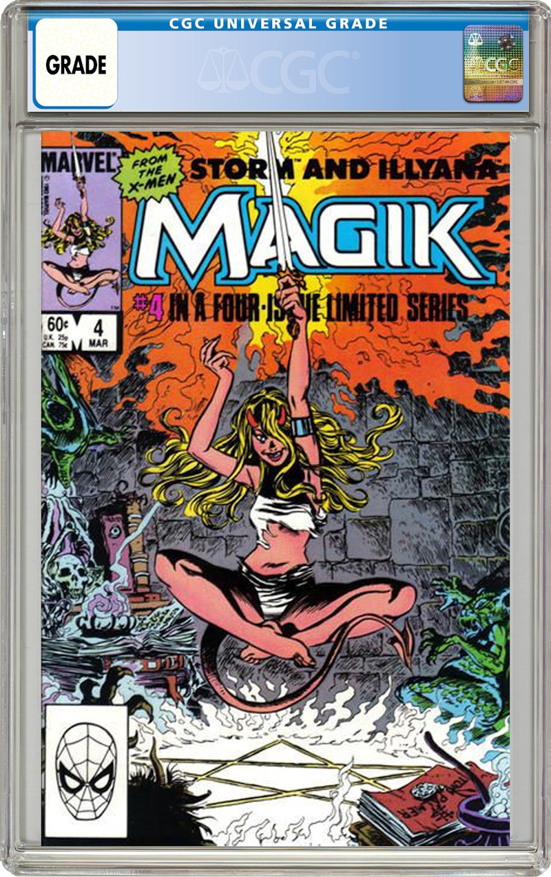 Marvel Magik (1983 Marvel) #4 Comic Book CGC Graded - US