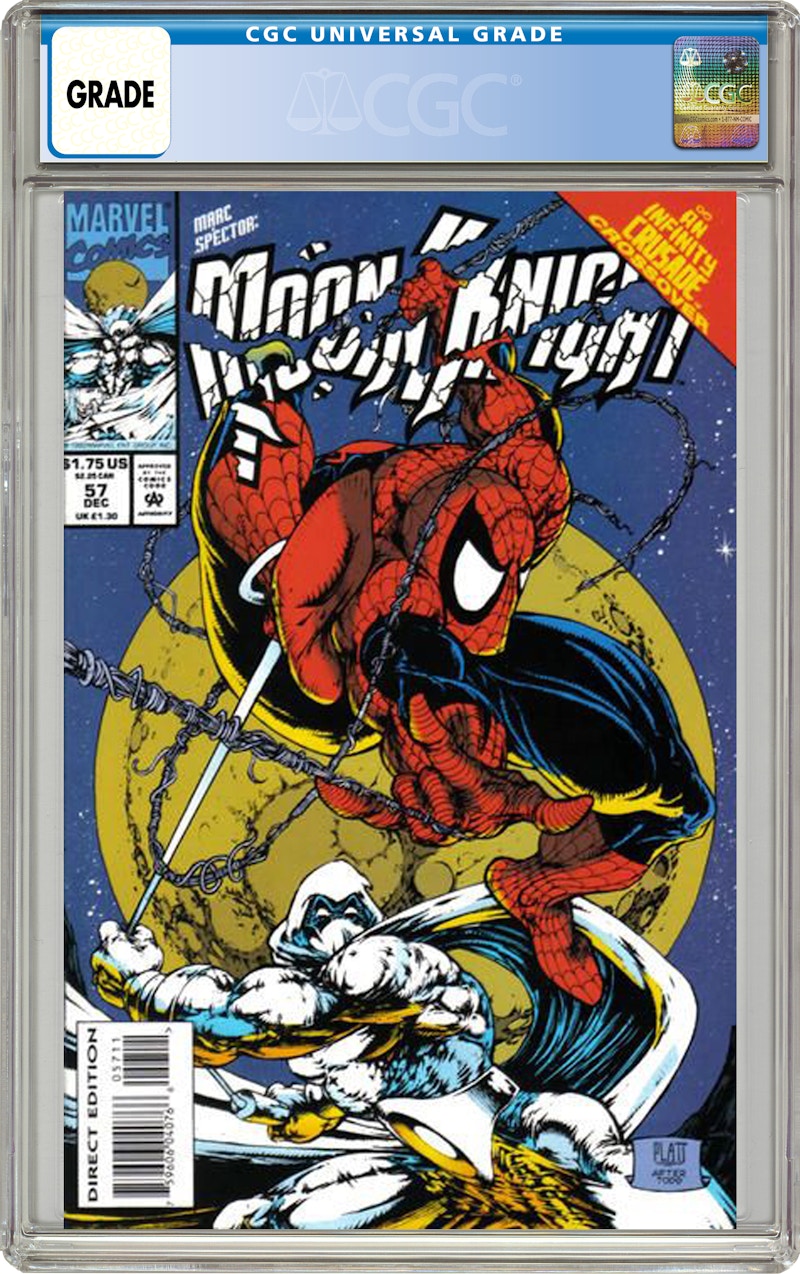 Marvel Marc Spector Moon Knight (1989) #57 Comic Book CGC Graded - IT