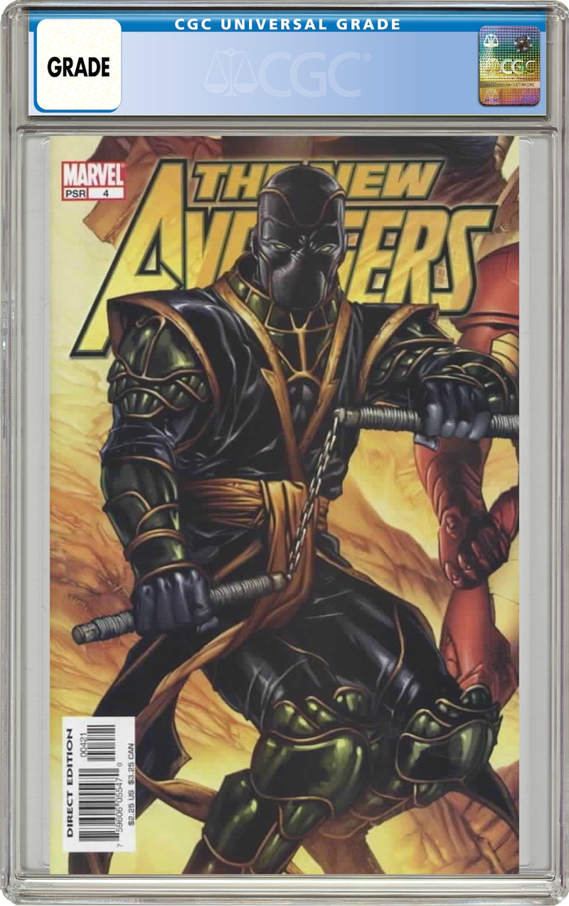Marvel New Avengers (2005 1st Series) #4B Comic Book CGC Graded - KR
