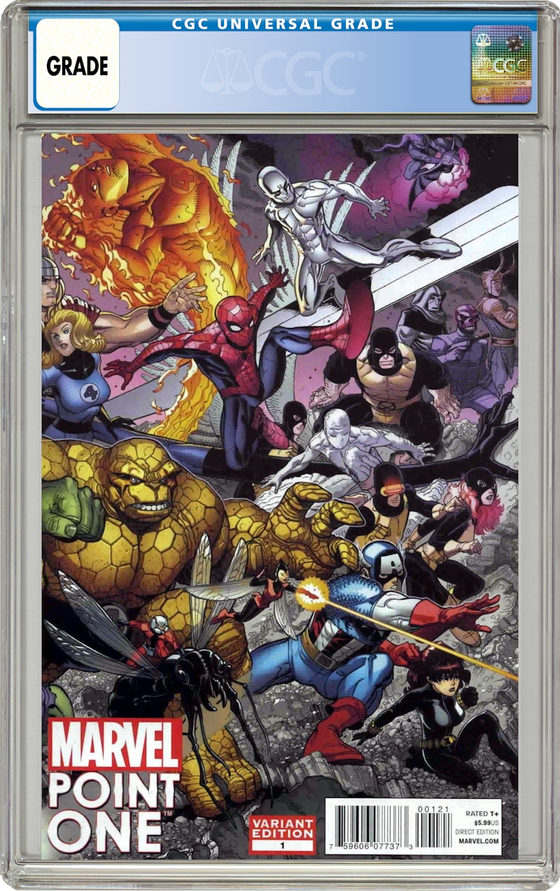 Marvel Point One (2011 Marvel) #1B Comic Book CGC Graded - US