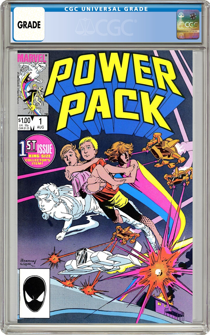Marvel Power Pack (1984 1st Series) #1 Comic Book CGC Graded - US