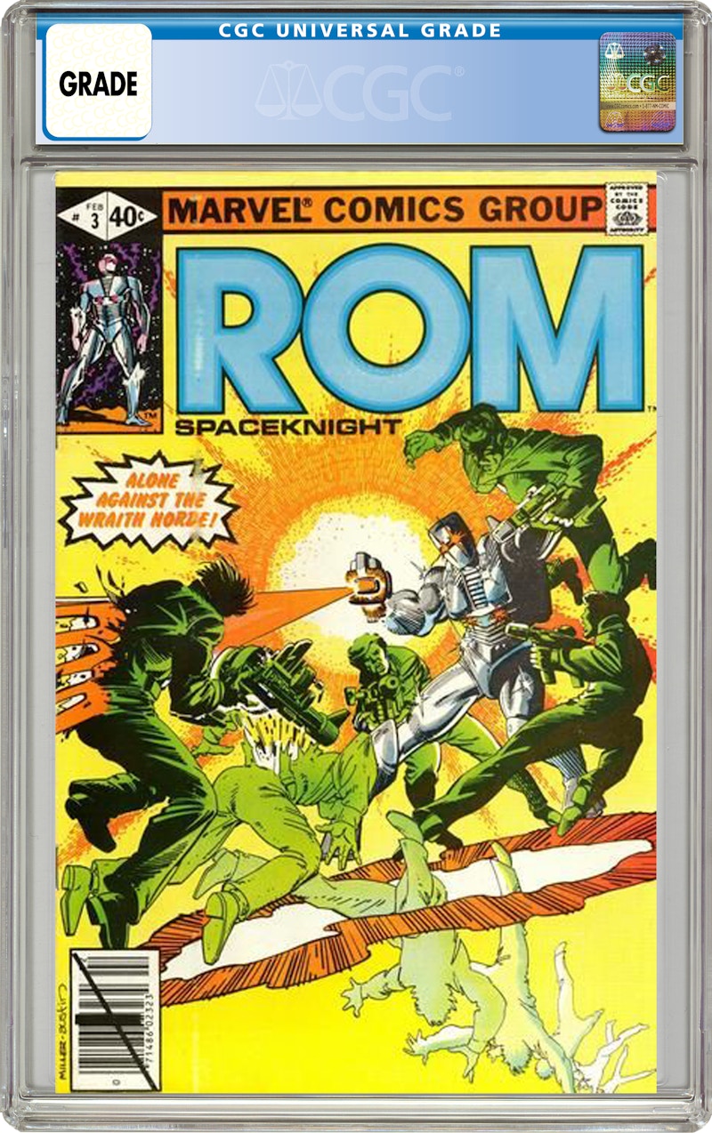 Marvel ROM (1979 Marvel) #3 Comic Book CGC Graded - MX