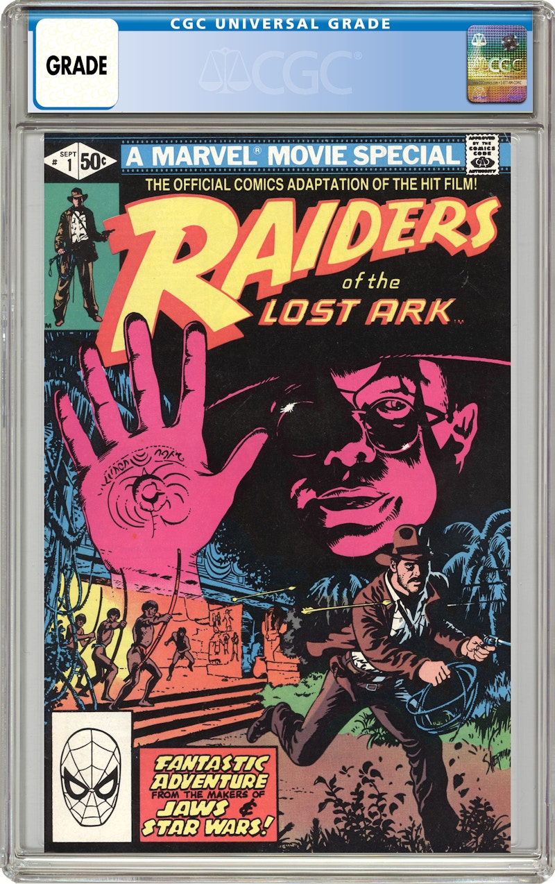 Marvel Raiders of the Lost Ark #1 Comic Book CGC Graded - US