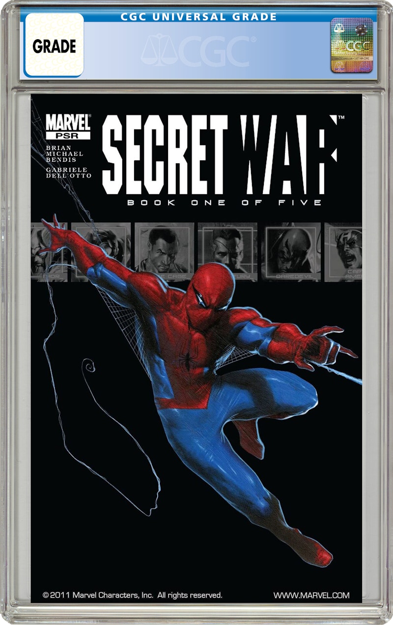 Marvel Secret War #1 Comic Book CGC Graded - US