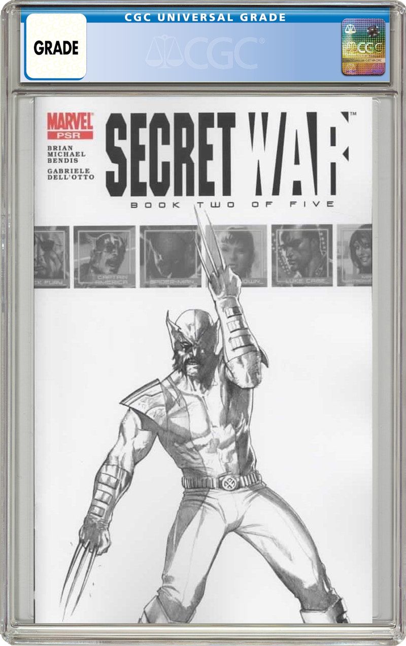 Marvel Secret War (2004) #2B Comic Book CGC Graded - KR