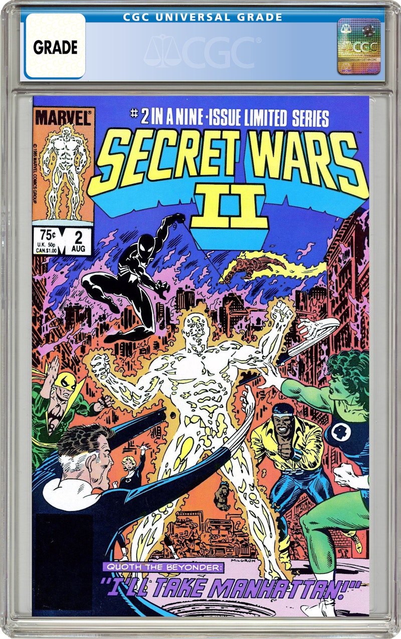 Marvel Secret Wars II (1985 Marvel) #2 Comic Book CGC Graded - US