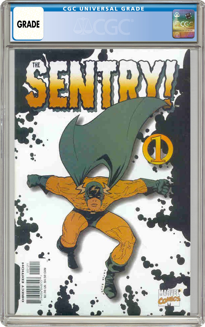 Marvel Sentry (2000 1st Series) #1B Comic Book CGC Graded - US