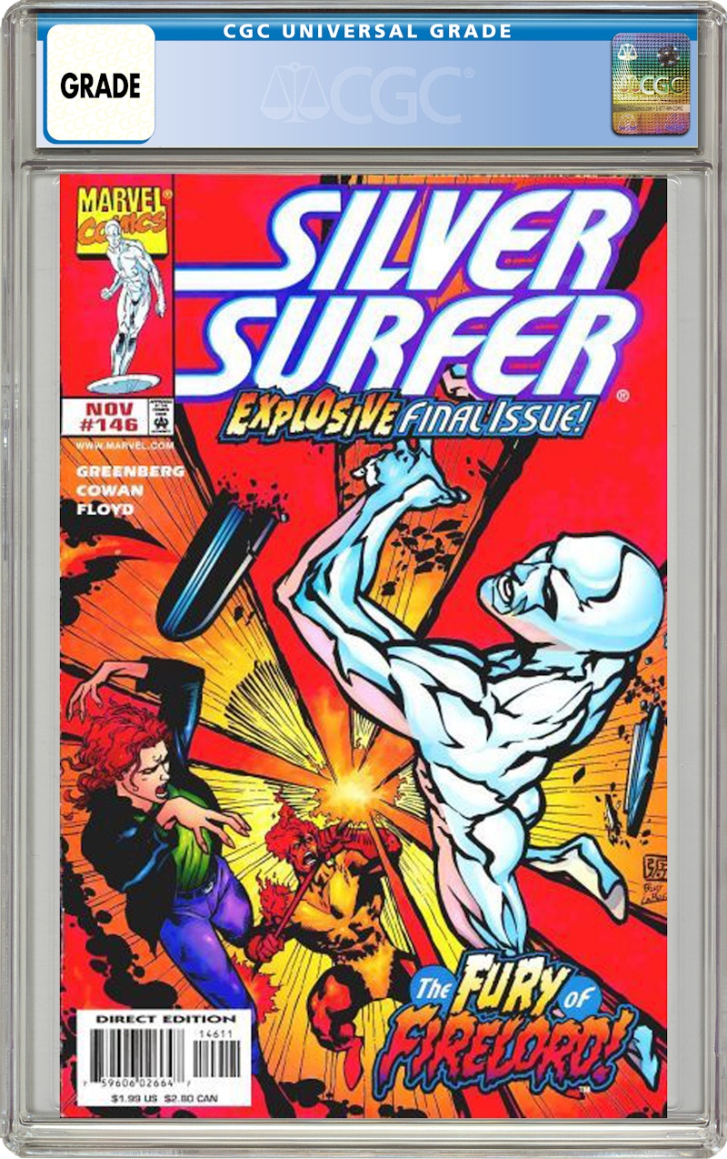 Marvel Silver Surfer (1987 2nd Series) #146 Comic Book CGC Graded - US
