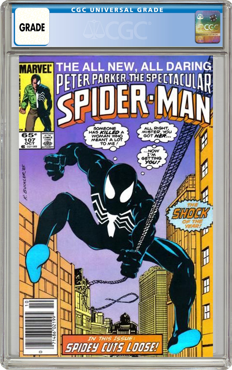 Marvel Spectacular Spider-Man (1976 1st Series) #107 Comic Book CGC ...