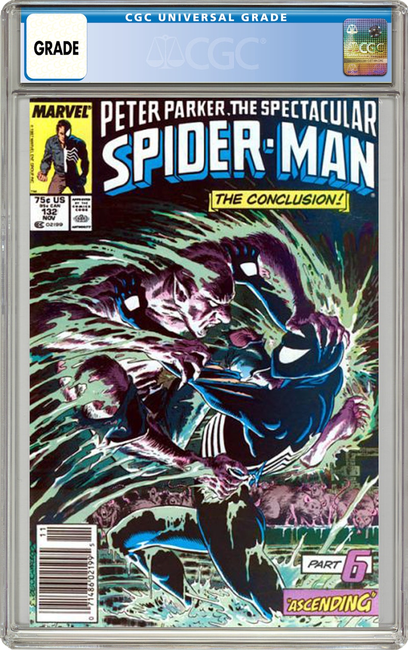 Marvel Spectacular Spider-Man (1976 1st Series) #132 Comic Book CGC ...