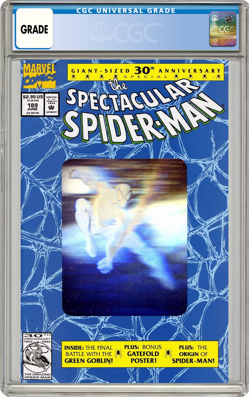 Marvel Spectacular Spider-Man (1976 1st Series) #189A Comic Book CGC ...