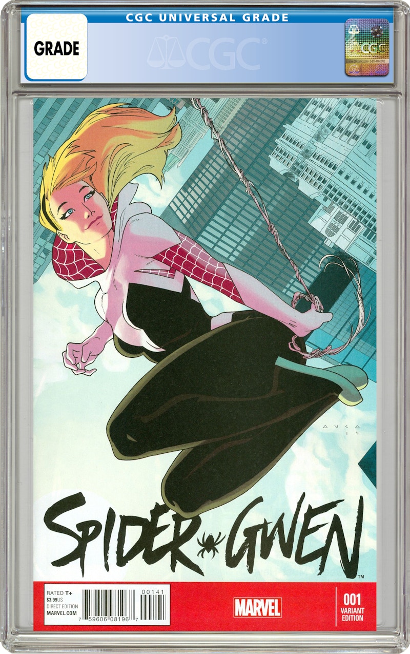 Marvel Spider-Gwen (2015 1st Series) #1B Comic Book CGC Graded - US