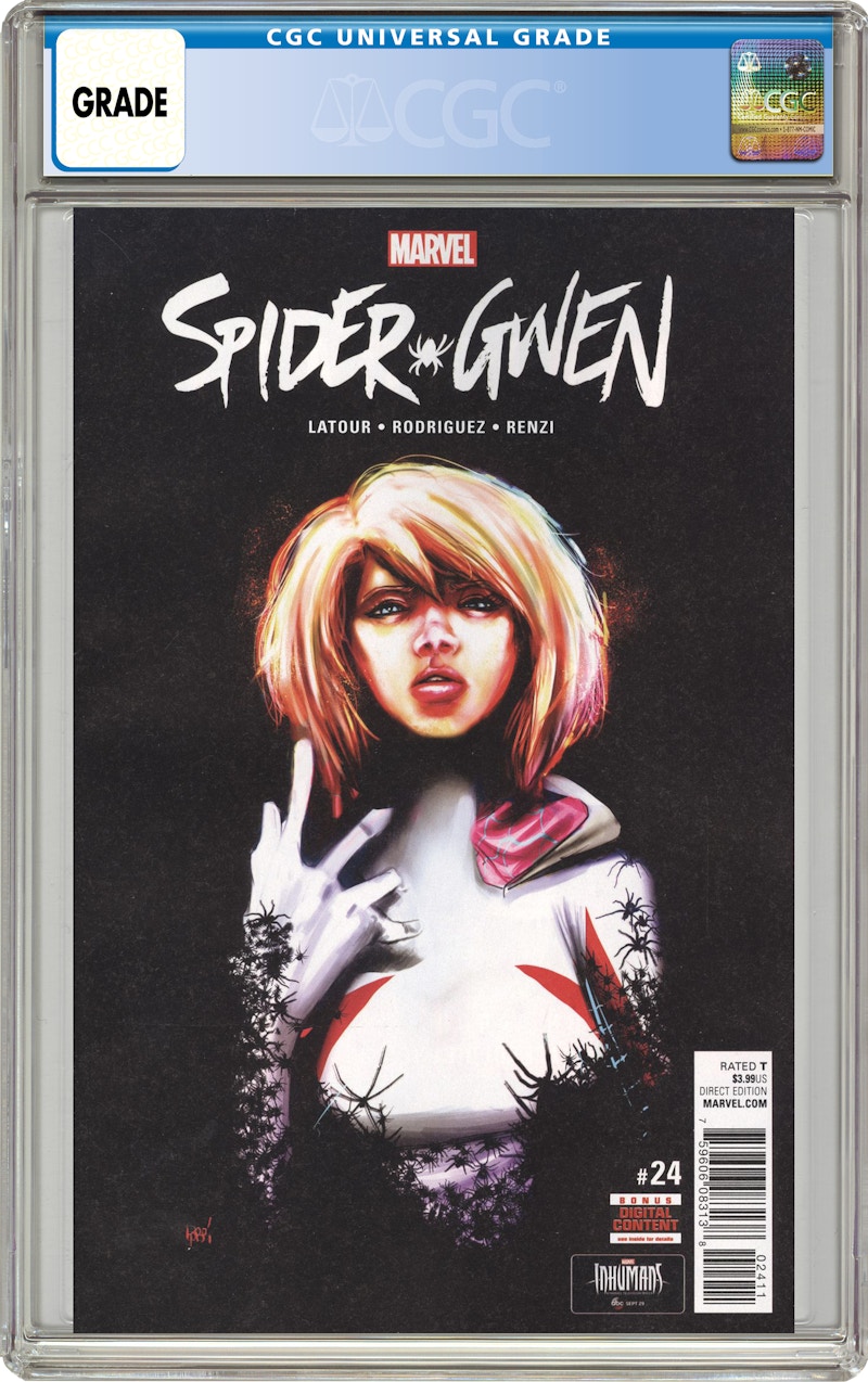 Marvel Spider-Gwen (2015 2nd Series) #24A Comic Book CGC Graded - US