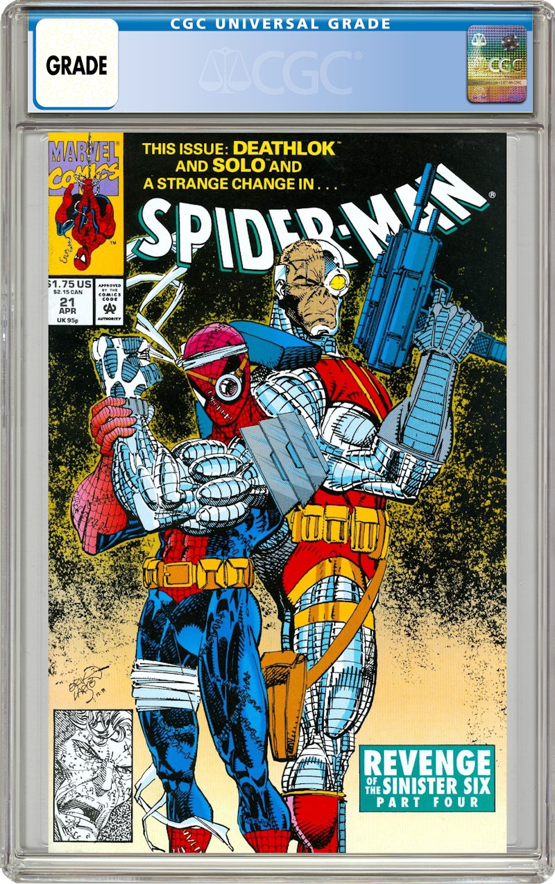 Marvel Spider-Man (1990) #21 Comic Book CGC Graded - US
