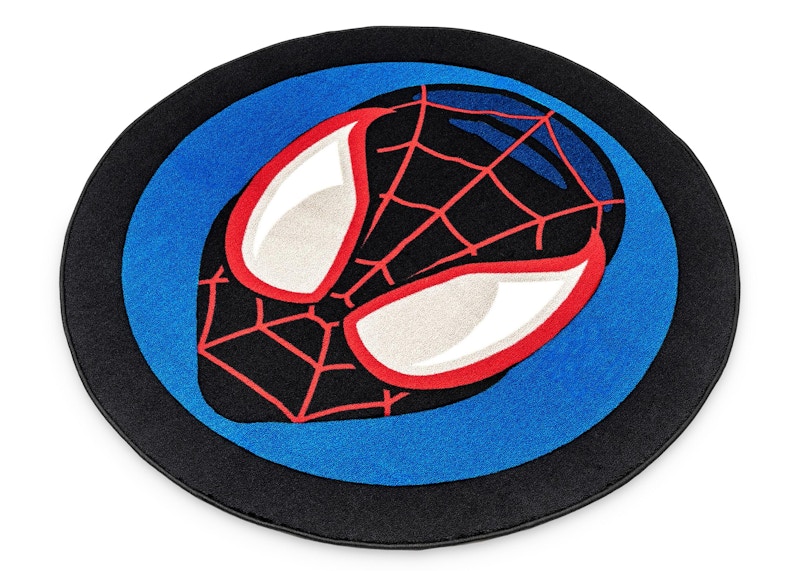 Marvel Spider-Man Miles Morales Mask Round Printed Area Rug - US